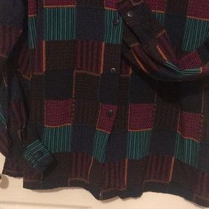 Alia | Tops | Bold Color Palette Design On Ladies Blouse | Poshmark